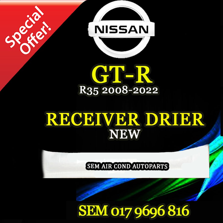 NISSAN GT-R R35 2008-2022 YEAR OEM NEW RECEIVER DRIER/ FILTER DRYER ...