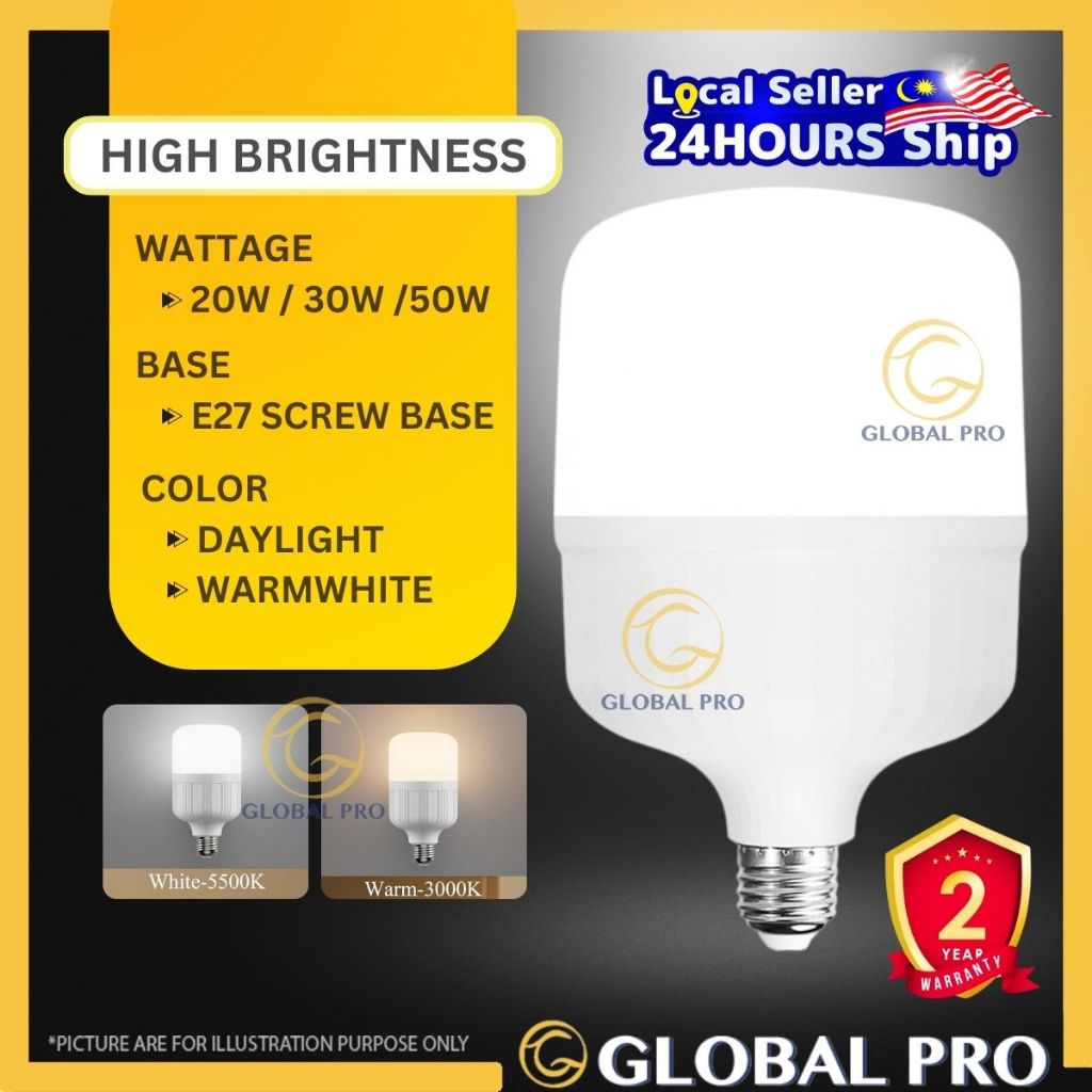 20W / 30W / 50W PREMIUM HIGH LUMENS LED Light Bulb LED Bulb Downlight ...
