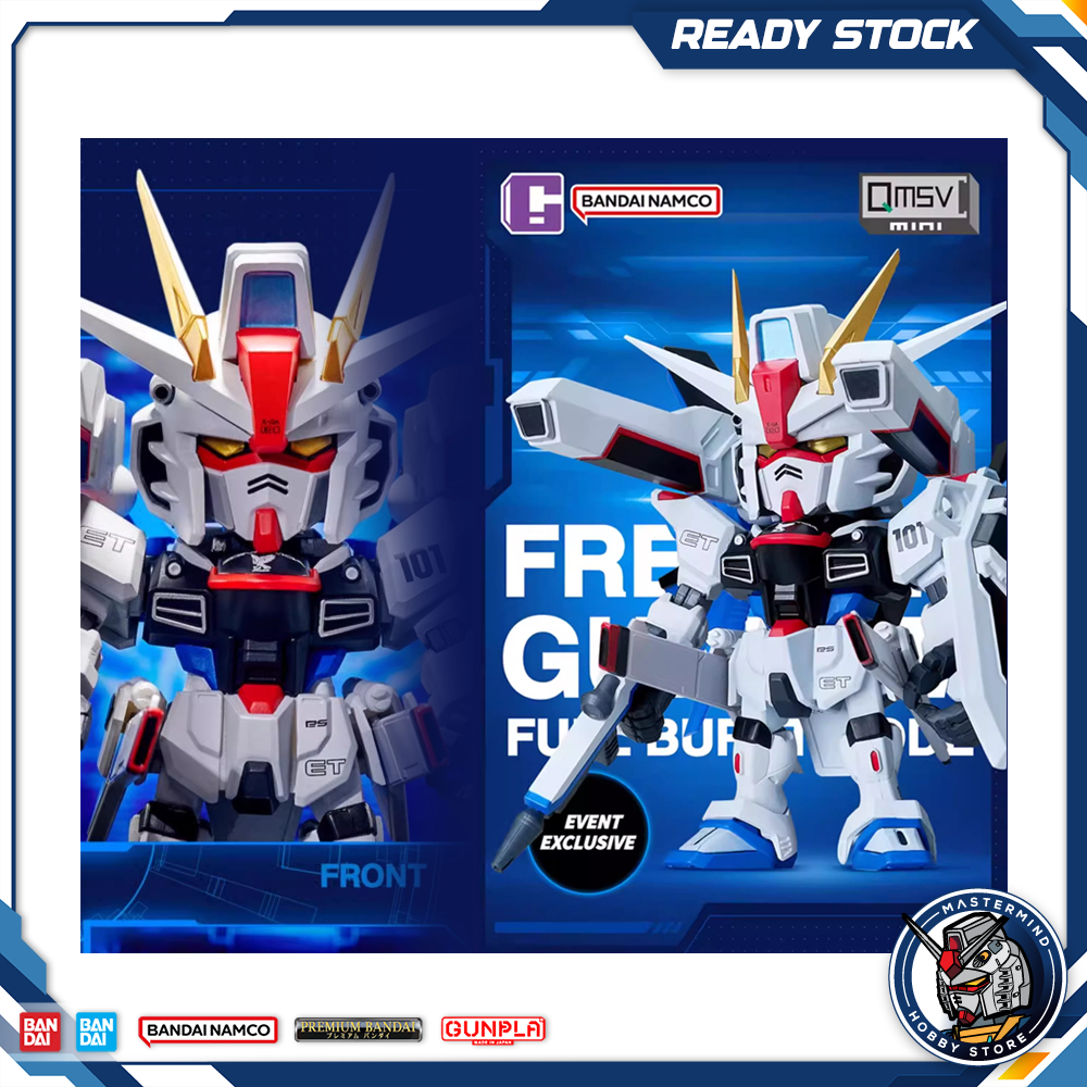 QMSV mini Freedom Gundam FULL BURST MODE | Shopee Singapore