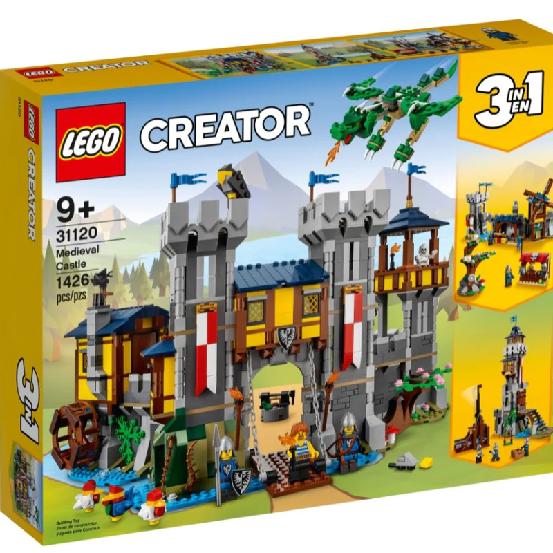 LEGO CREATOR 3in1 31120 Medieval Castle | Shopee Singapore