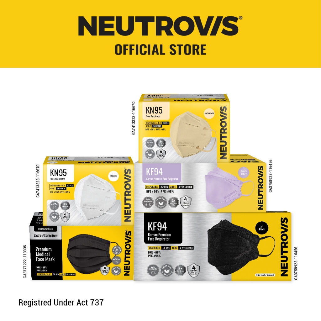 Neutrovis Breathe Easy Mask Bundle | Shopee Singapore