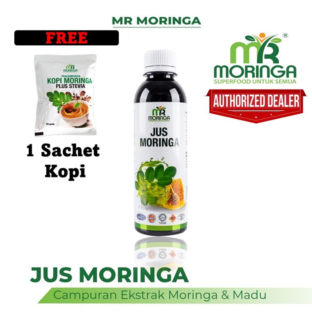 Mr Moringa Juice with Cough, Cold, Semput, Phlegm Liquid, Asthma and ...