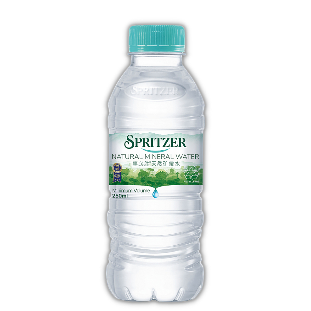 SPRITZER NATURAL MINERAL WATER SHRINK WRAP 24x250ml | Shopee Singapore