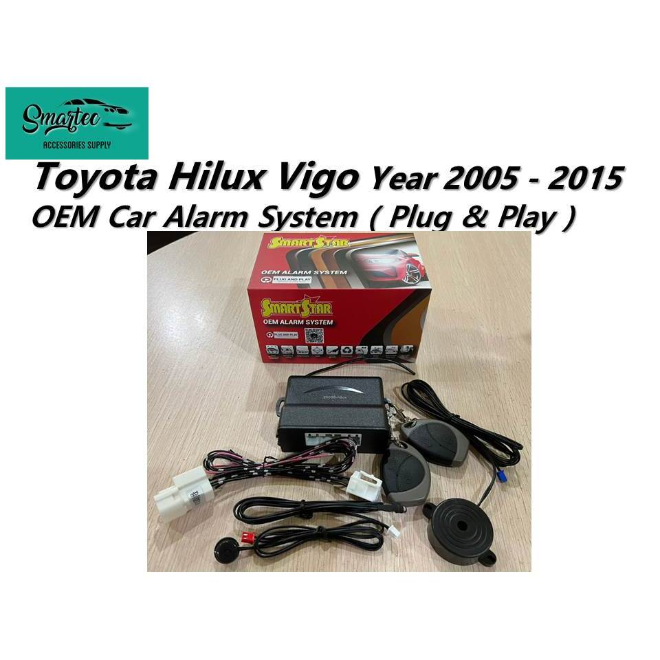 Toyota Hilux Vigo Year 2005 - 2015 OEM Alarm System ( Plug & Play ...