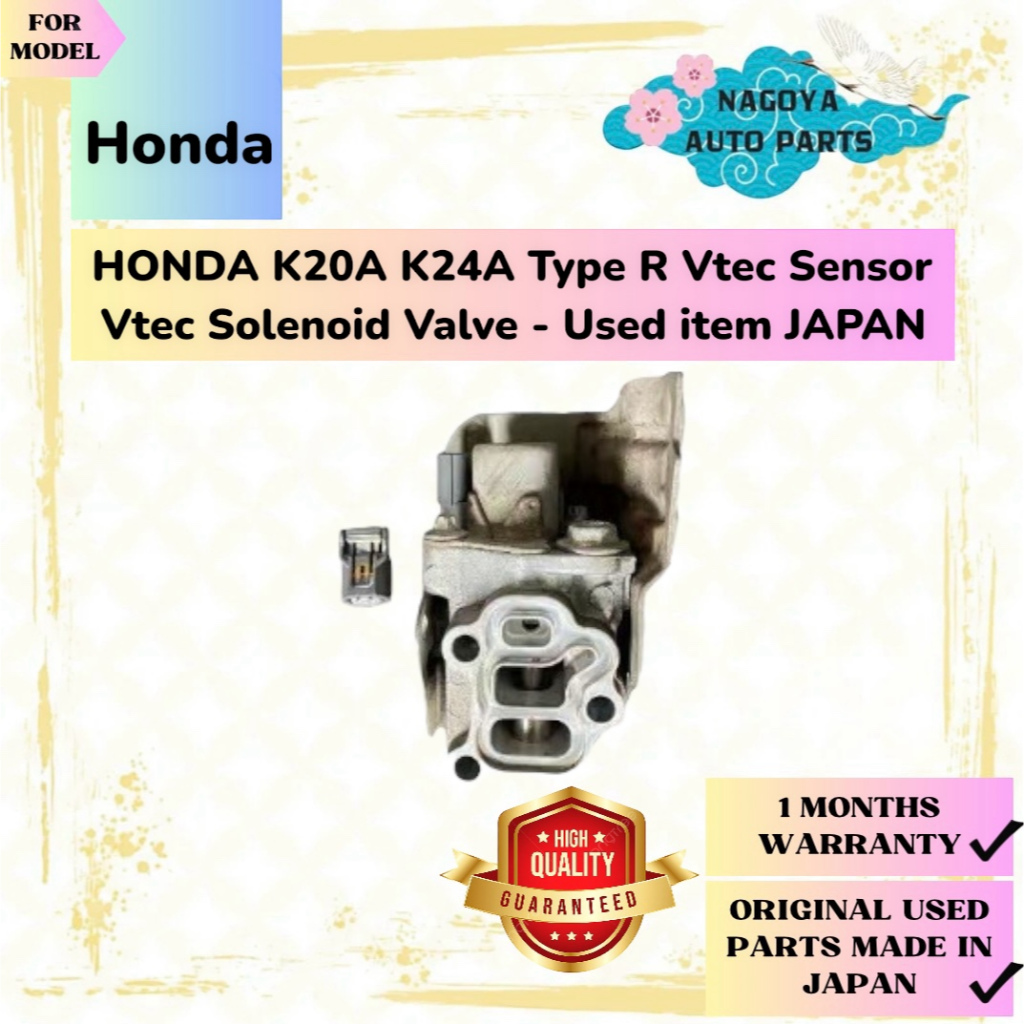 HONDA K20A K24A Type R Vtec Sensor Vtec Solenoid Valve - Used item JAPAN | Shopee Singapore