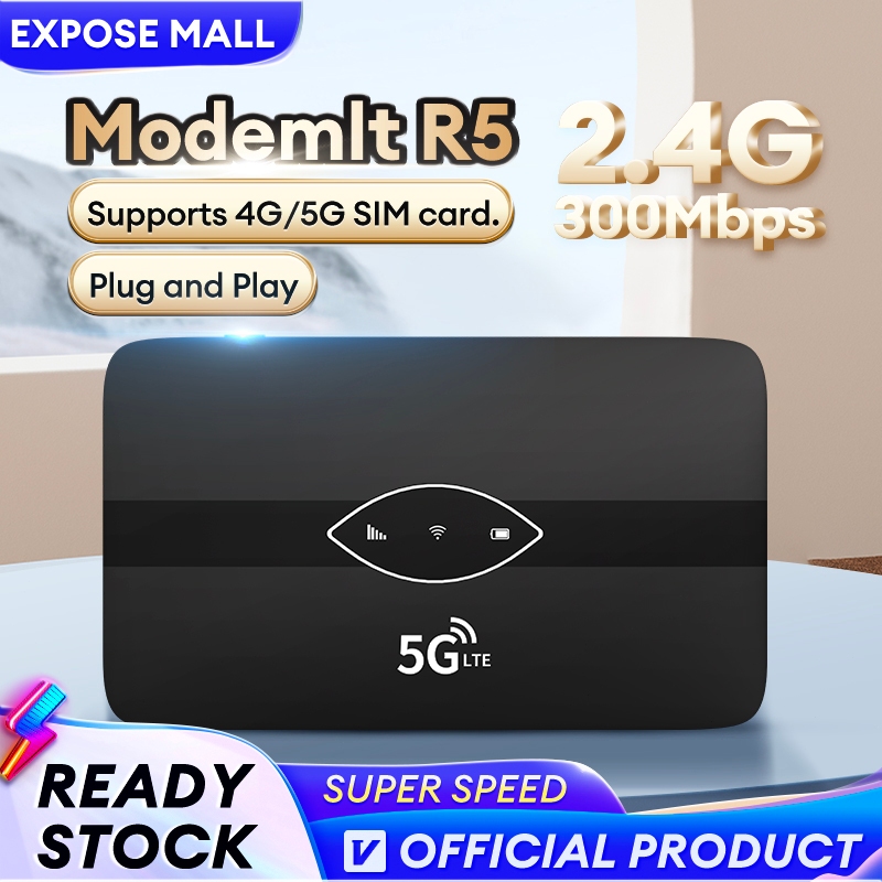 Modem Wifi Sim Card 5g UInlimited High Speed Up 300Mbps Wifi Support ...