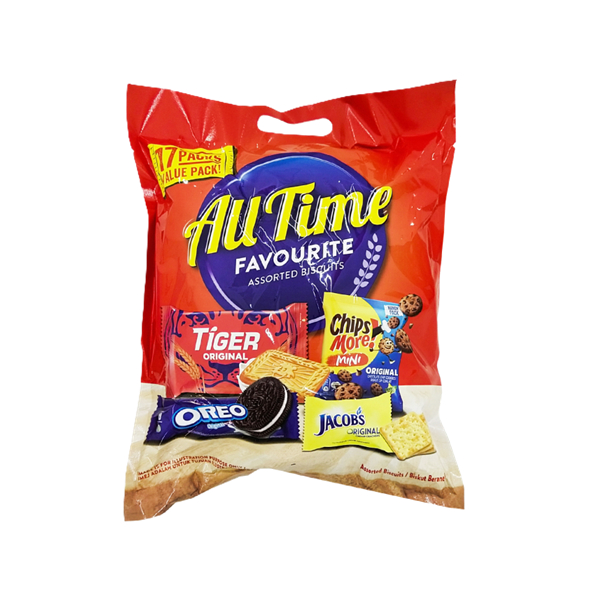 MONDELEZ ALL TIME FAVOURITE ASSORTED BISCUITS 499G | Shopee Singapore