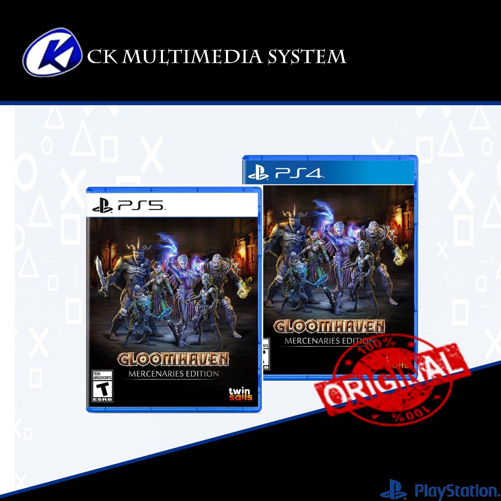 PS4/PS5 Gloomhaven Mercenaries Edition (R2/ENG version) | Shopee Singapore
