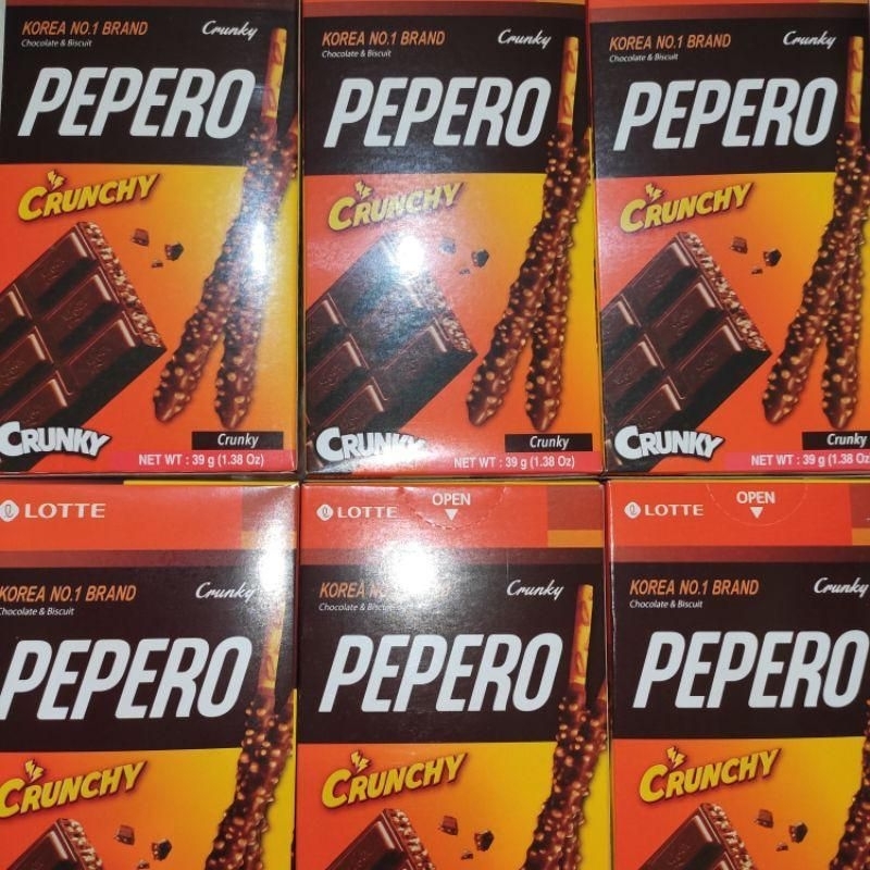 Lotte Pepero Chocolate 32gm Korea | Shopee Singapore
