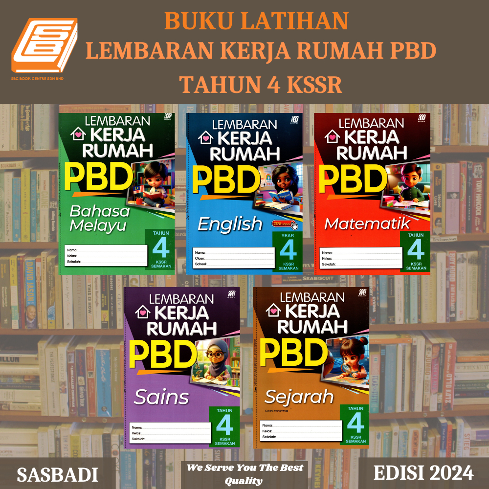[SBCB] Practice Book: PBD House Work Sheet In 4kssr (Sasbadi) | Shopee ...