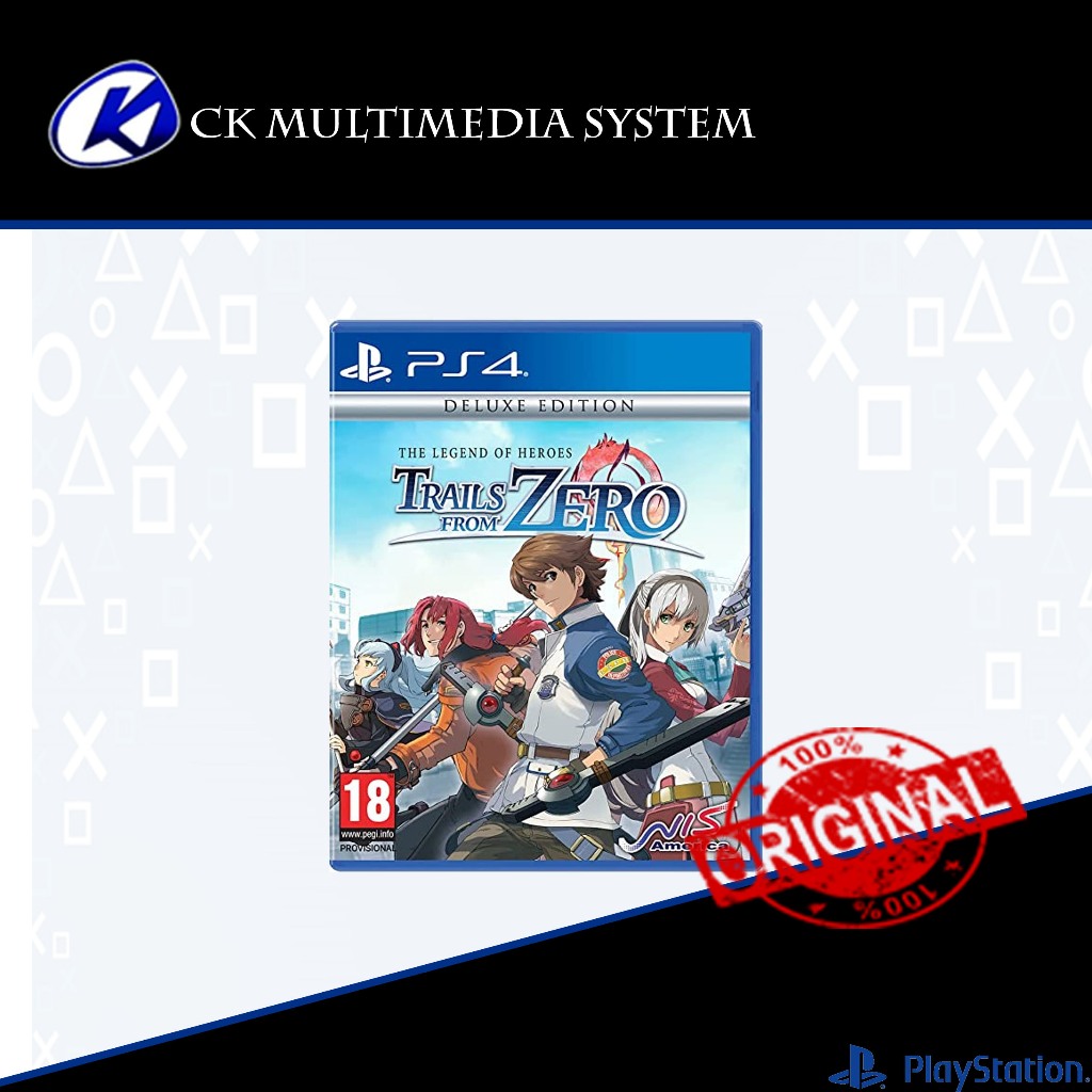 PS4 The Legend of Heroes : Trails from Zero Deluxe Edition (RALL/ENG ...