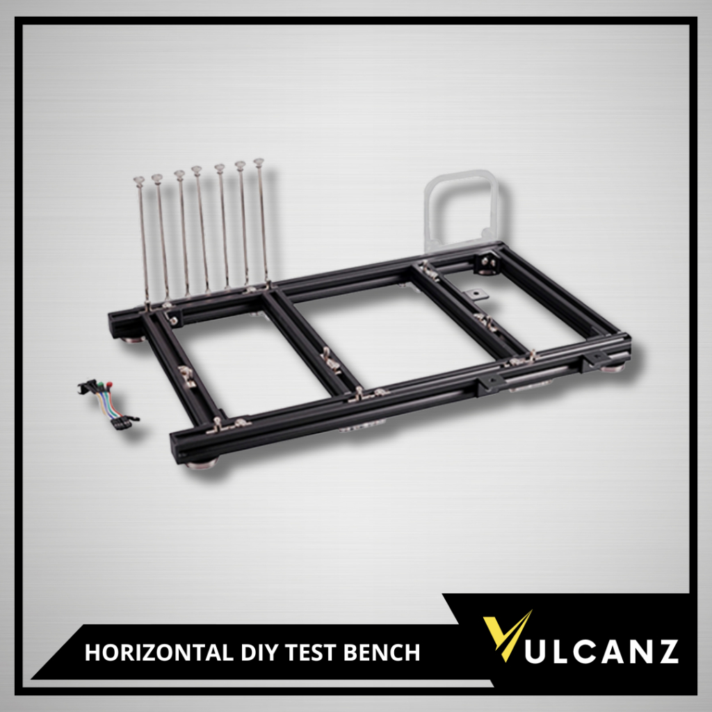DIY ATX HORIZONTAL ALUMINUM OPEN TEST BENCH (BLACK) | Shopee Singapore
