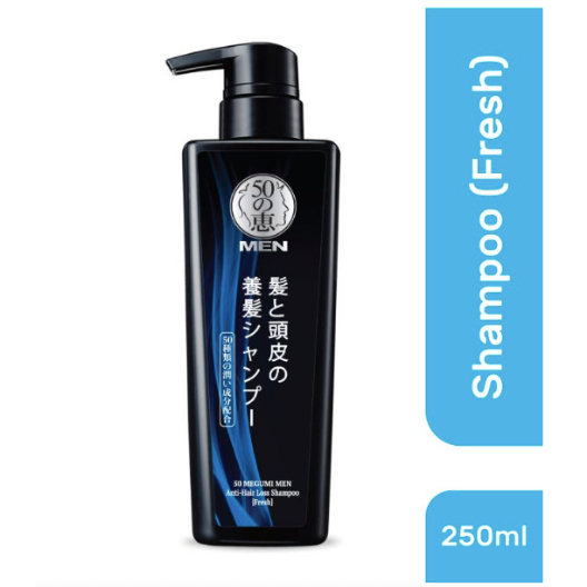 Apply cashback & voucher 50 Megumi Men Anti-Hair Loss Shampoo Fresh ...