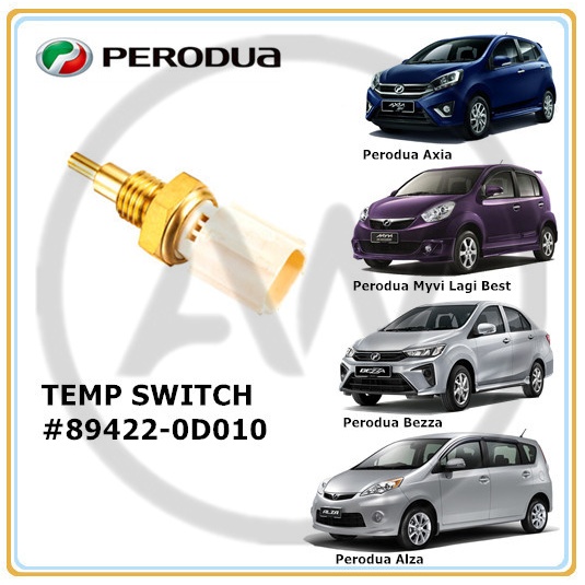 Perodua Alza Myvi Lagi Best Axia Bezza Water Coolant Temperature Thermo ...