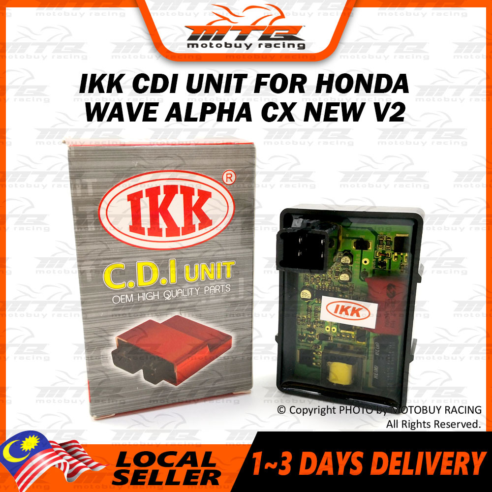 IKK CDI UNIT FOR HONDA WAVE ALPHA CX V1 HONDA WAVE ALPHA CX NEW V2 (NO ... IKK CDI UNIT FOR HONDA WAVE ALPHA CX V1 HONDA WAVE ALPHA CX NEW V2 (NO ...