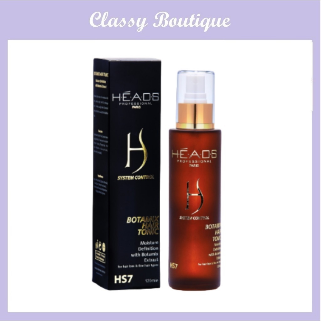 HEADS PROFESSIONAL BOTAMIX HAIR TONIC 120ML ( HS7 ) | Shopee Singapore