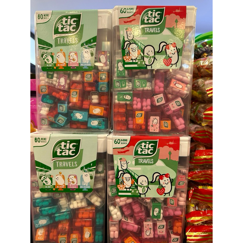 TIC TAC 60 MINI BOXES 228g ALL FLAVOUR | Shopee Singapore