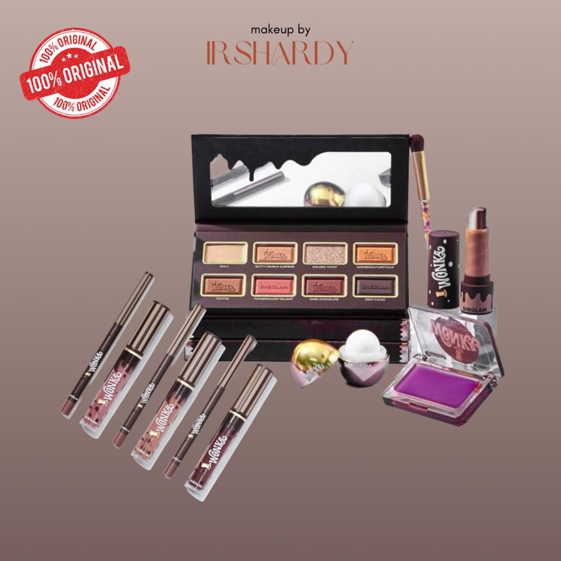 PREORDER SHEGLAM Willy Wonka Full Collection Makeup Set | Shopee Singapore