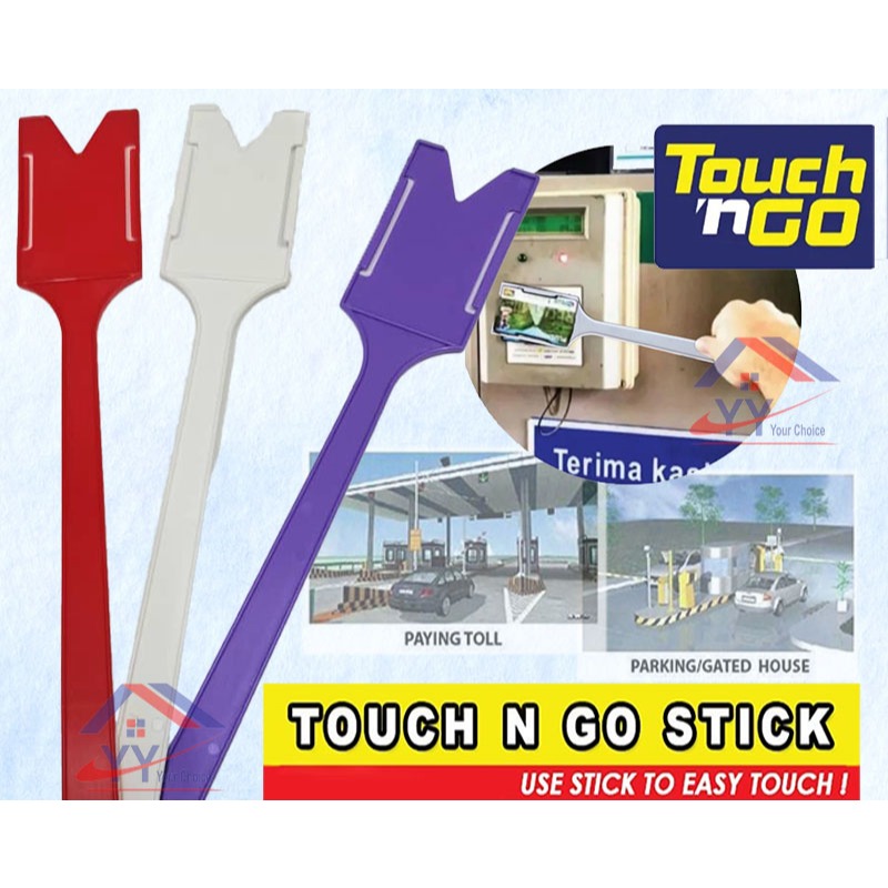 【Extra Long】Touch N Go Stick/Card Stick/ Pemegang Batang Kad Touch N Go ...