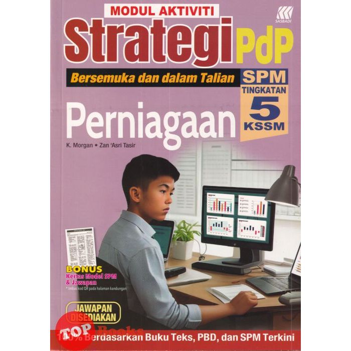 [TOPBOOKS Sasbadi] KSSM Form 5 SPM Business Pdp Strategy Activity Module (2024) | Shopee Singapore