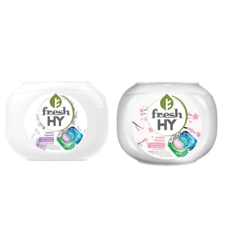 Fresh HY 4 In 1 Laundry Capsules (10ml x 28 Pcs) | Shopee Singapore