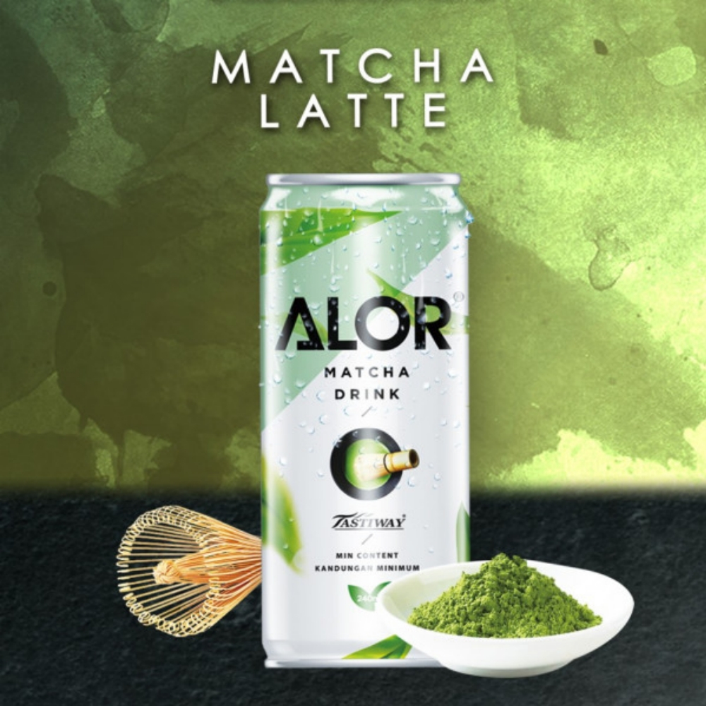 ALOR Matcha Latte RTD ( 6 Cans/Pack) | Shopee Singapore