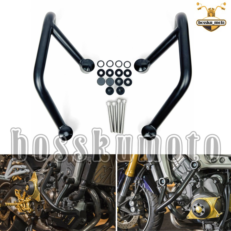 MT09 TRACER 900GT MT09 CRASH BAR ENGINE GUARD BODY GUARD | Shopee Singapore