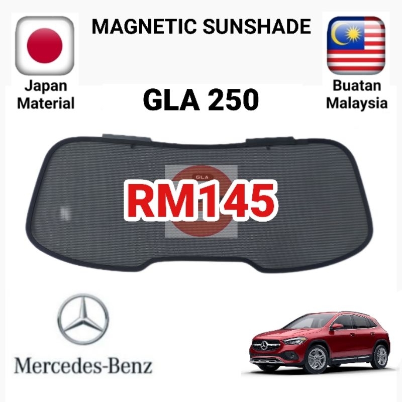 Mercedes Benz GLA 250 2022 Present Rear Windscreen Premium Sunshade (1 ...