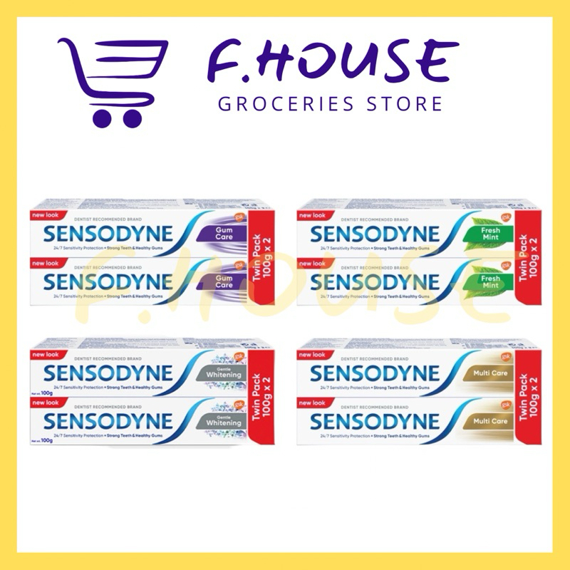 SENSODYNE Toothpaste Twin Pack (100g X 2’s) | Shopee Singapore