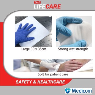 [Wholesales] Medicom Medisorb Multipurpose Wipes Dry & Wet (100pcs ...