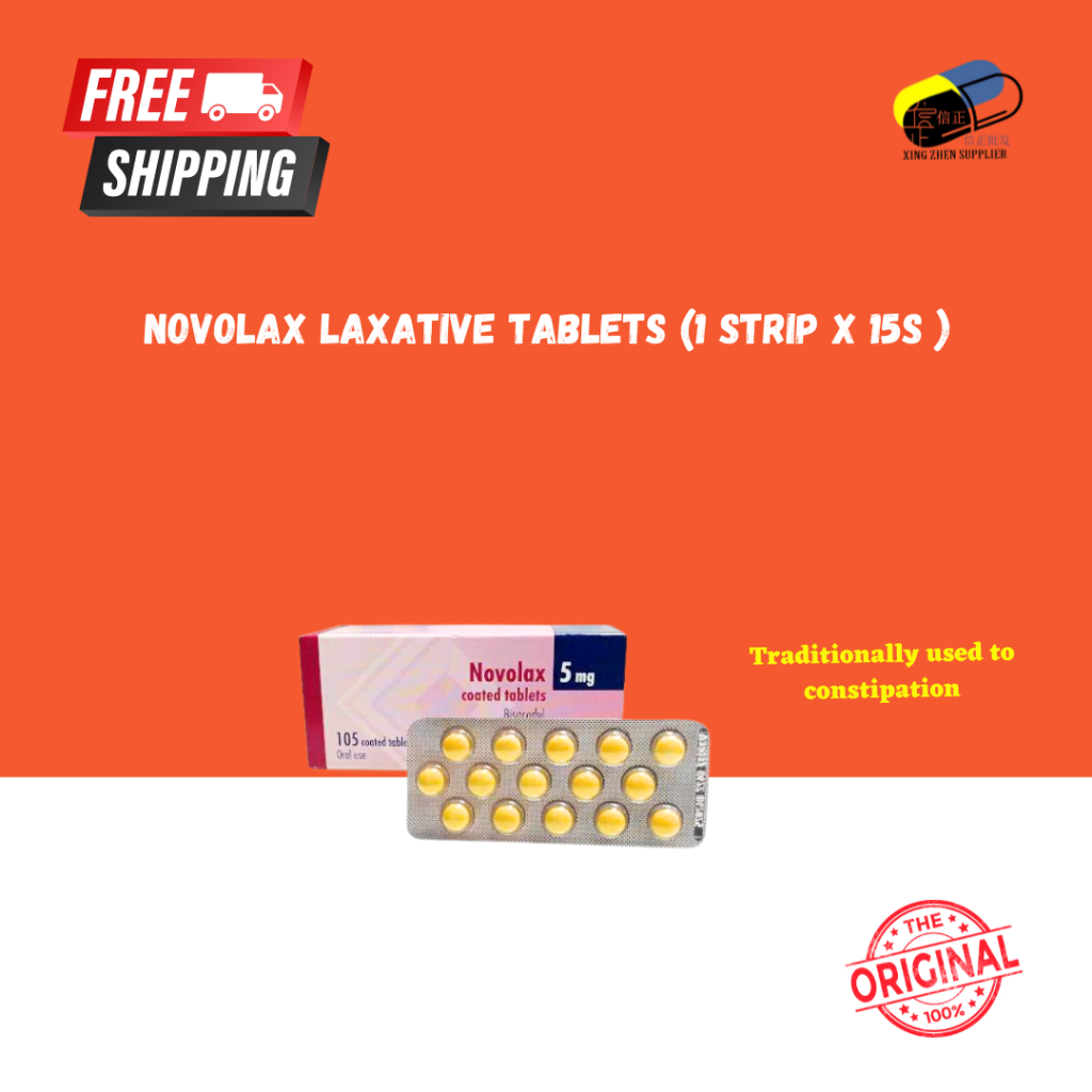 Novolax Laxative Tablets (1 Strip X 15s ) | Shopee Singapore