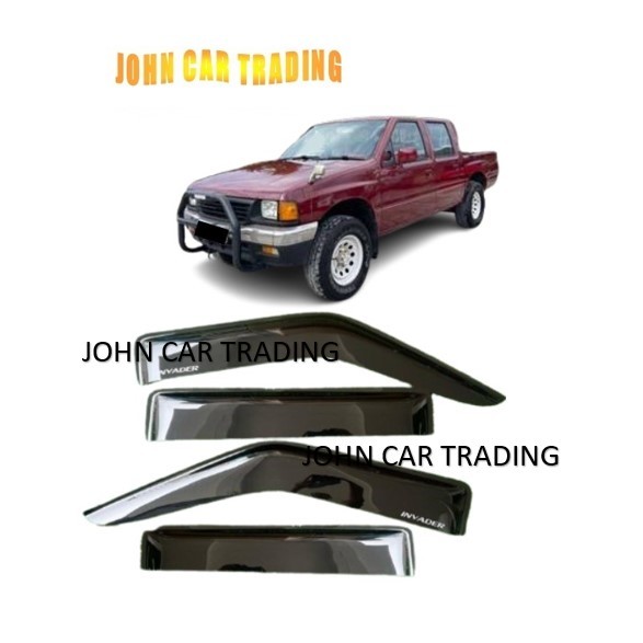 Isuzu Invader Rodeo 5" Window Door Visor Invader Air Press Wind Visor ...