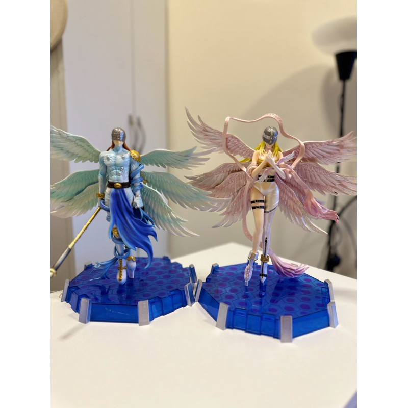 DIGIMON SEASON 1 ANGEMON/ANGEWOMON FIGURE (27cm) | Shopee Singapore