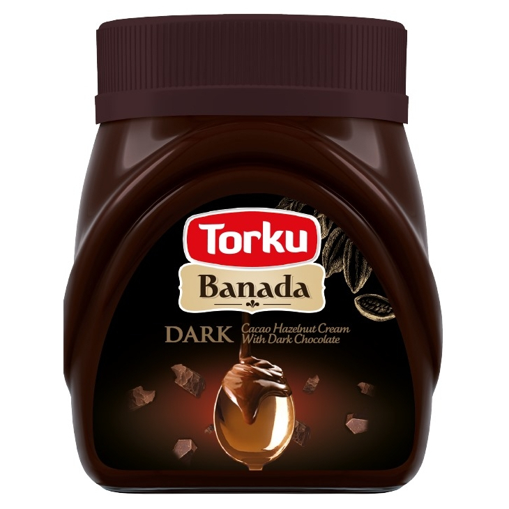 Torku Banada Dark Chocolate Hazelnut Spread 350g | Shopee Singapore
