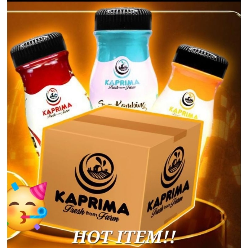 KAPRIMA UHT GOAT'S MILK. BOX (40 BOTTLES) | Shopee Singapore