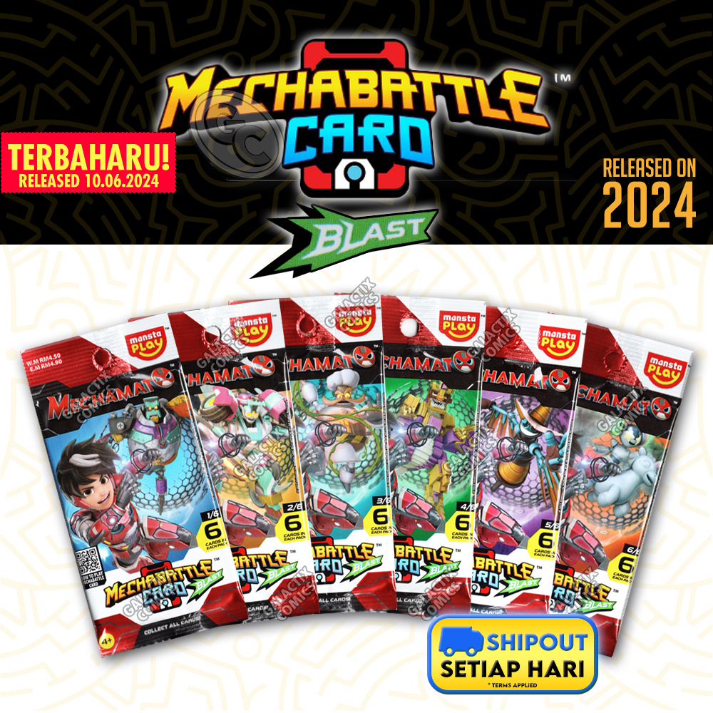 Mechamato Mechabattle Card Blast - Full Set based on Mechamato ...