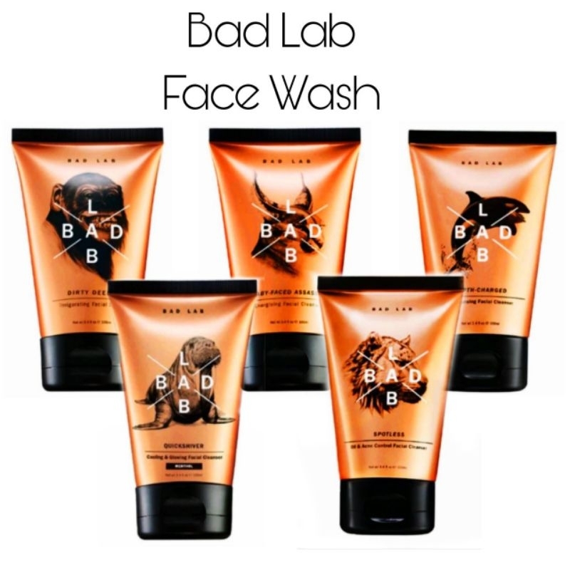 Bad Lab Facial Cleanser | Scrub | Deep Cleansing | Oil Control ...