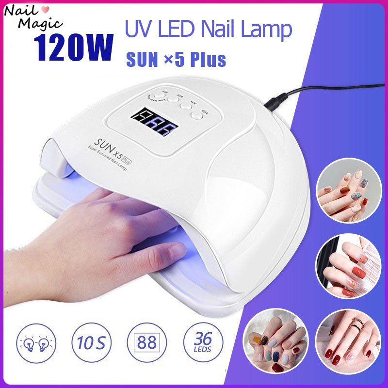 Nail.magic Nail UV Light Nail Lamp UV Light Nail Dryer Cure Gel Nail ...