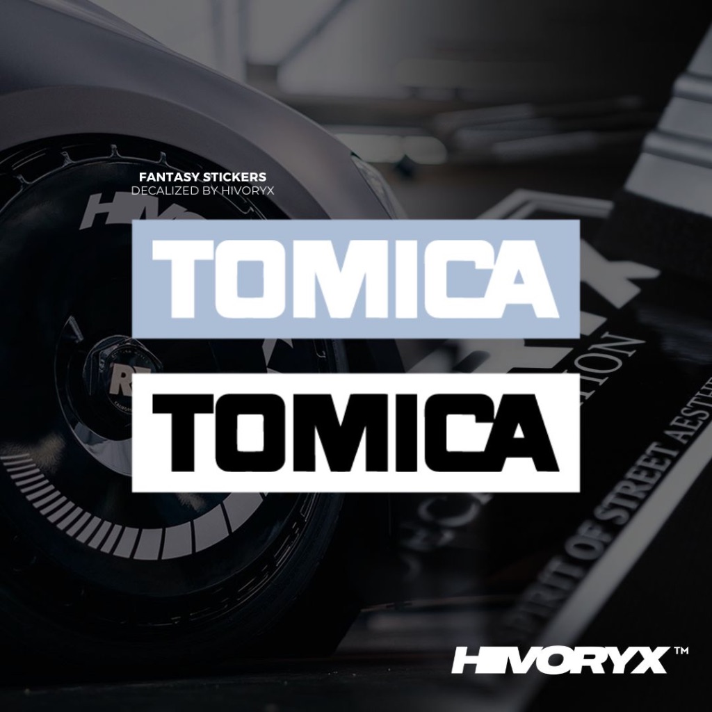 「TOMICA」FANTASY TOYS FIGURINE MOVIE ANIMATION SERIES CAR DECAL ...