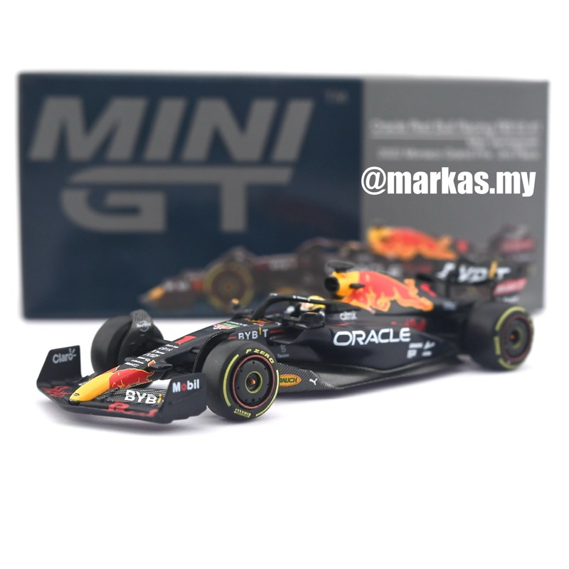 MINI GT 1/64 550 ORACLE RED BULL RACING RB18 1 MAX VERSTAPPEN 2022 ...