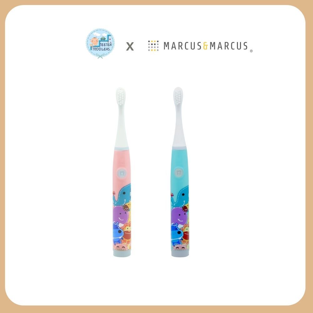Marcus & Marcus - Kids Sonic Electric Toothbrush for 3 ages child (1 ...