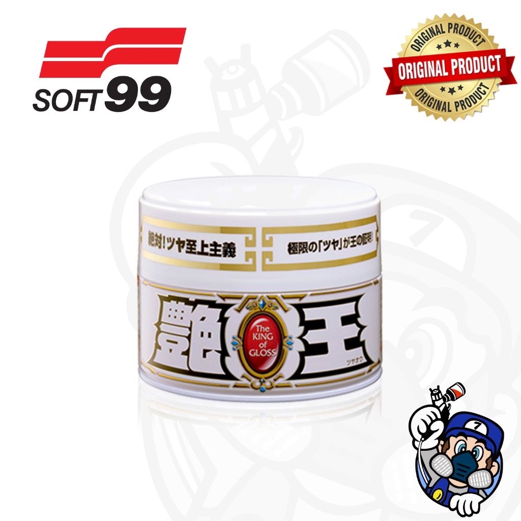 SOFT99 The King of Gloss - Solid White (320G) | Shopee Singapore