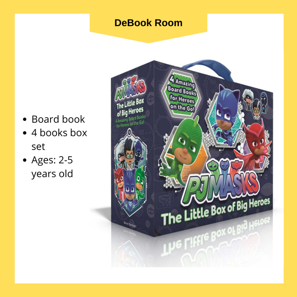 PJ Masks The Little Box of Big Heroes (4 Books Boxed Set) | Shopee ...