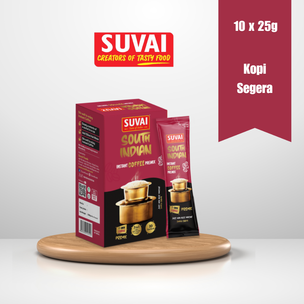 Suvai South Indian Instant Coffee (3in1 Premix) | Shopee Singapore