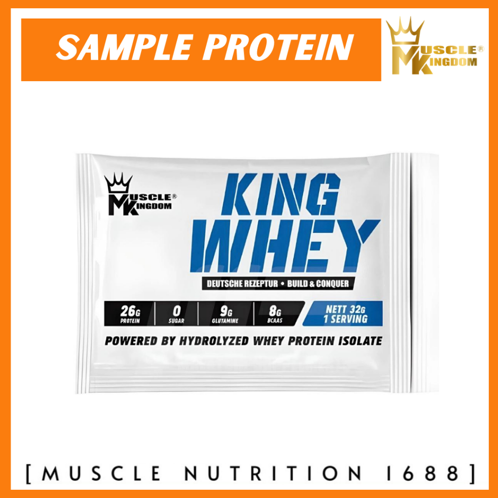 Mk Muscle Kingdom King Whey Protein Hydro Isolate Primary 1 sachet 32 g ...