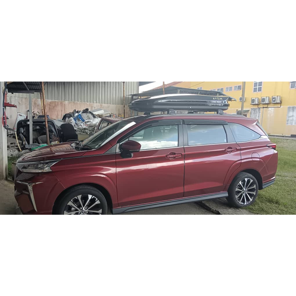 (Veloz/Toyota Cross )Closed Rail Cross Bar/Roof Rack Croos Bar(For ...