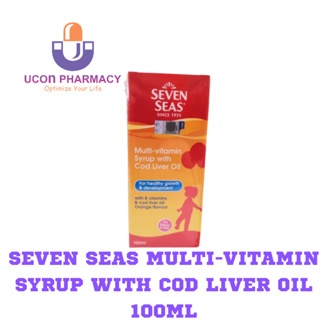 SEVEN SEAS MULTI-VITAMIN SYRUP WITH LIVER OIL (100ML) | Shopee Singapore