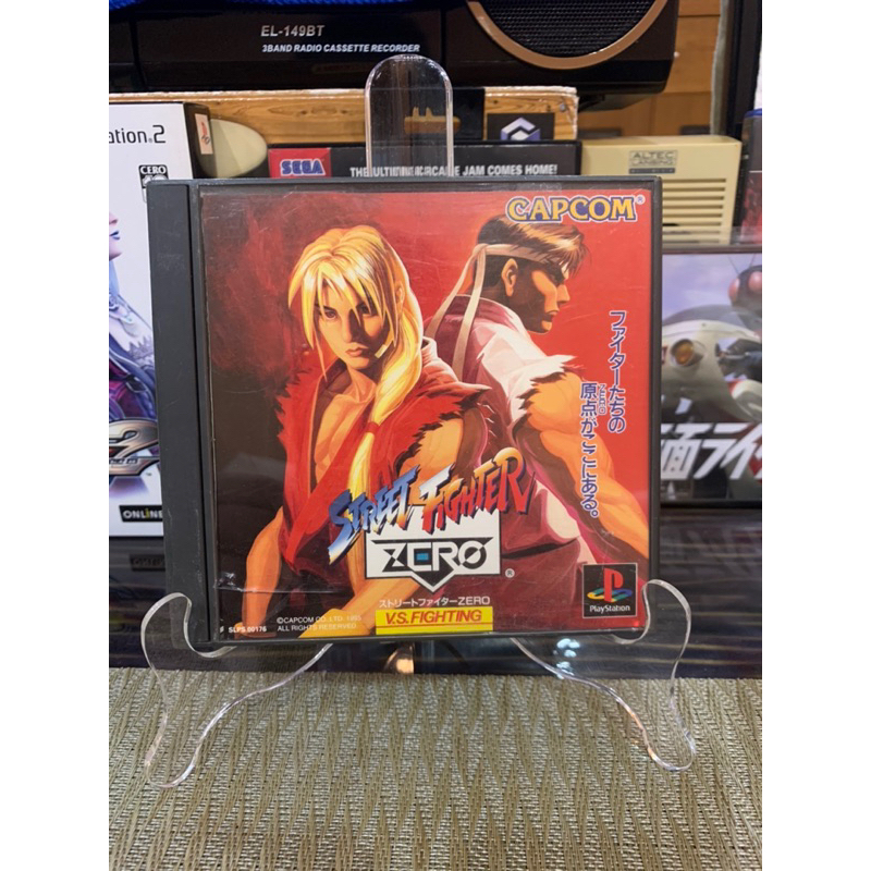 PS1 PS PlayStation 1 Street Fighter ZERO Japanese Games With Box ...