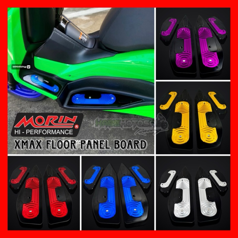 MORIN XMAX FLOOR PANEL BOARD ALLOY YAMAHA XMAX 250 300 PAPAN LANTAI ...