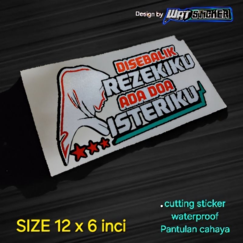 Sticker ayat untuk kereta lori cutting sticker reflection | Shopee ...